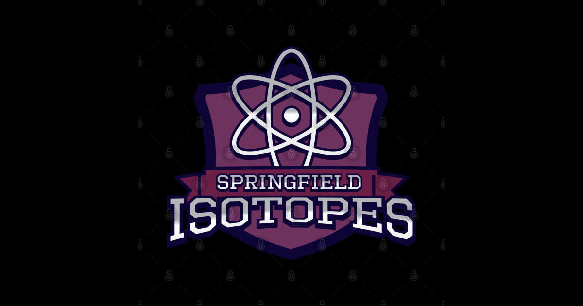 Springfield Isotopes - Simpsons - Posters and Art Prints | TeePublic