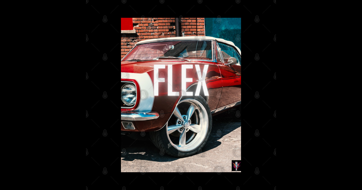Flex American Muscle - Flex - Sticker | TeePublic