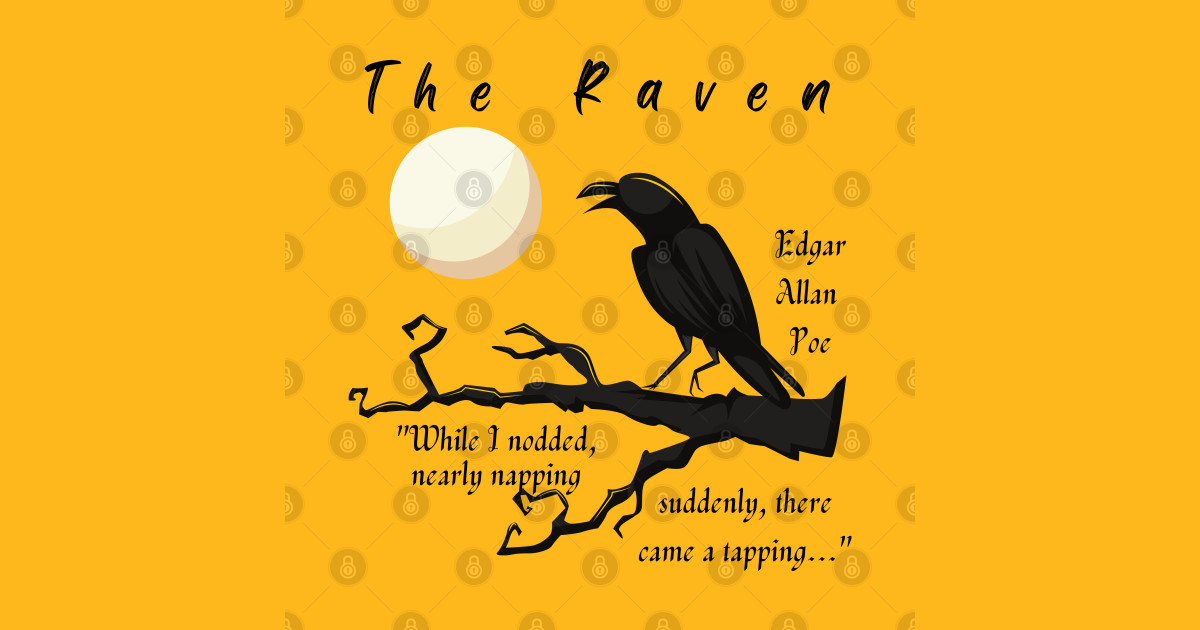 The Raven of Edgar Allan Poe - Figurative Language Literature Poetry ...