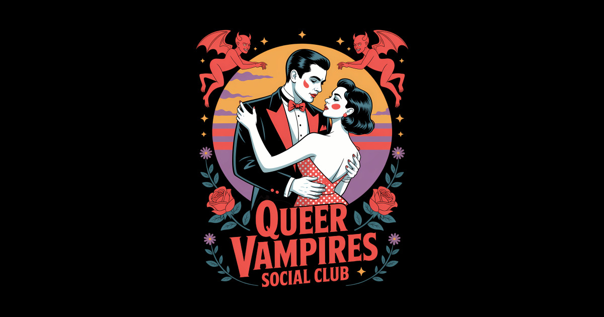Queer Vampires Gay Lesbian Bisexua Trans Girl Halloween - Halloween ...