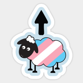 Transgender Sheep Of The Family LGBT Pride - Trans - T-Shirt | TeePublic