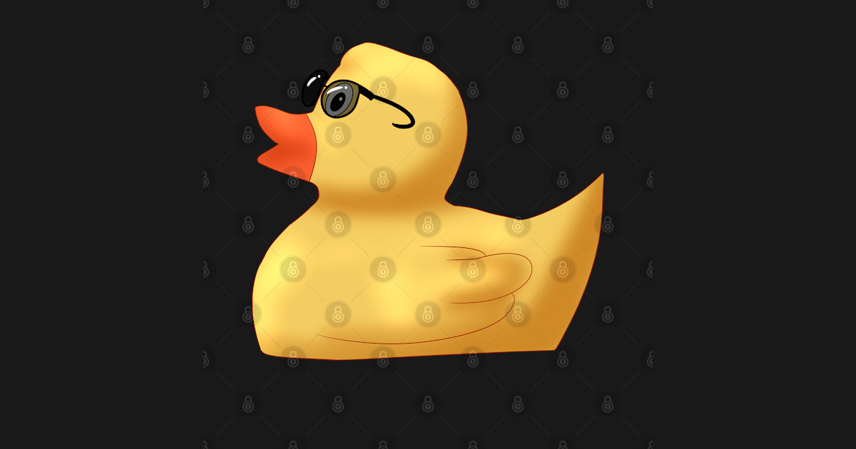 Rubber Duck In Sunglasses Rubber Duck T T Shirt Teepublic