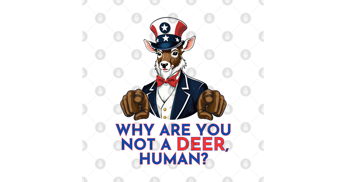 Uncle Sam Deer: Why Are You Not a Deer, Human? - Shikanoko Nokonoko ...