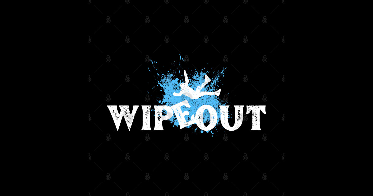 Wipeout Splash Logo - Wipeout - Sticker | TeePublic