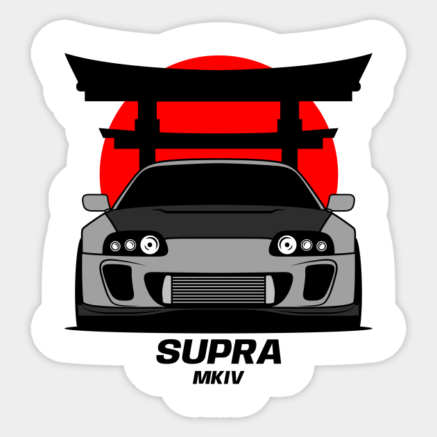 SUPRA MK4 IV JDM - Supra - Sticker | TeePublic