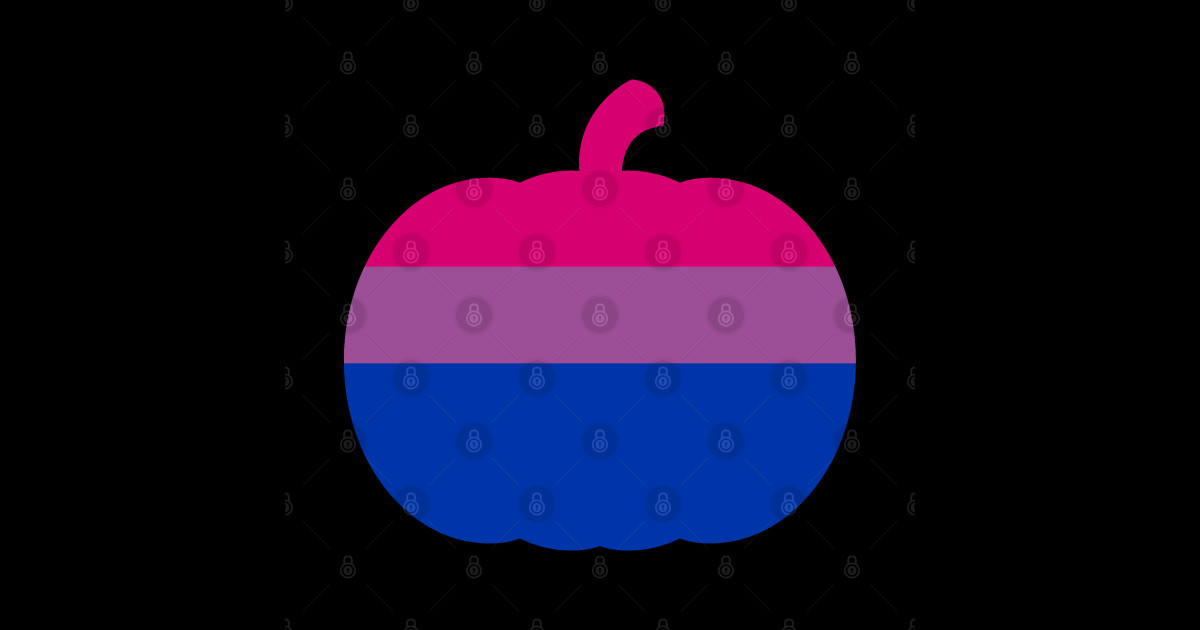 Halloween Pumpkin LGBT Flag Bisexual - Halloween Pumpkin Lgbt Flag ...