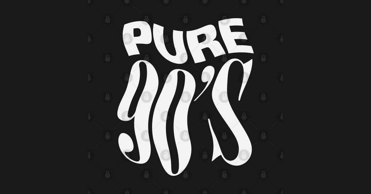 Pure 90's - Pure 90s - T-Shirt | TeePublic