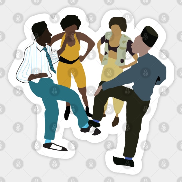 House party 1980s - House Party - Sticker | TeePublic