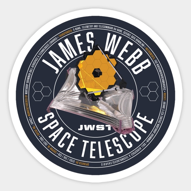 James Webb Space Telescope - James Webb - Sticker | TeePublic