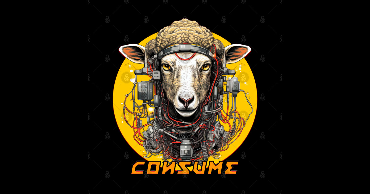 CONSUME - Consume - Sticker | TeePublic
