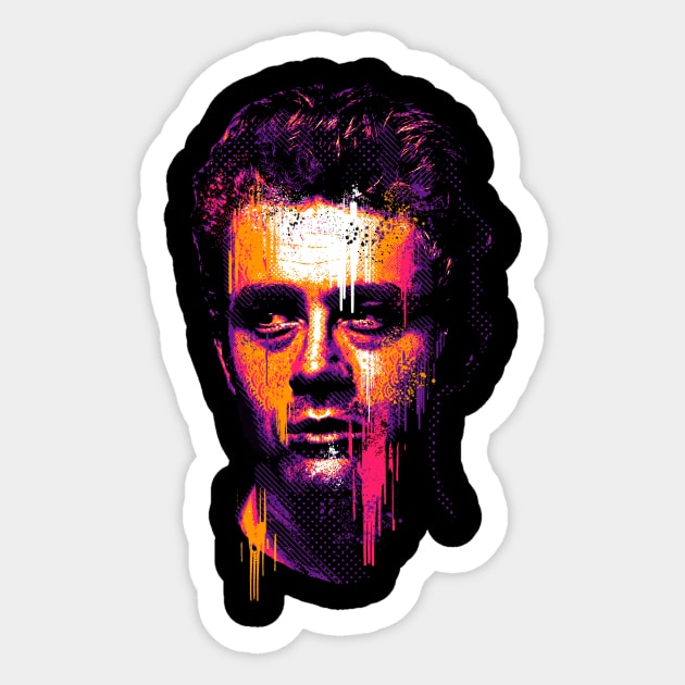 James Dean - James Dean - Sticker | TeePublic