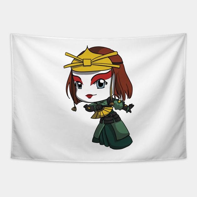Avatar: The Last Airbender Chibi Suki sticker - Avatar - Tapestry ...