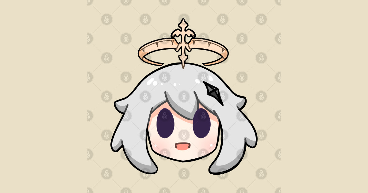 Genshin impact paimon chibi head - Paimon - T-Shirt | TeePublic