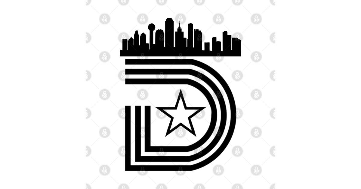Triple D Skyline (Various Colors Available) - Triple D Dallas Skyline ...