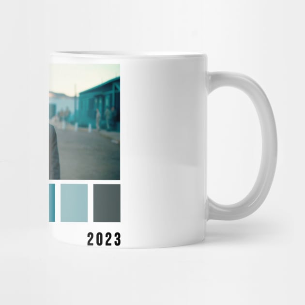 Oppenheimer Color Palette - Movie Art - Mug | TeePublic