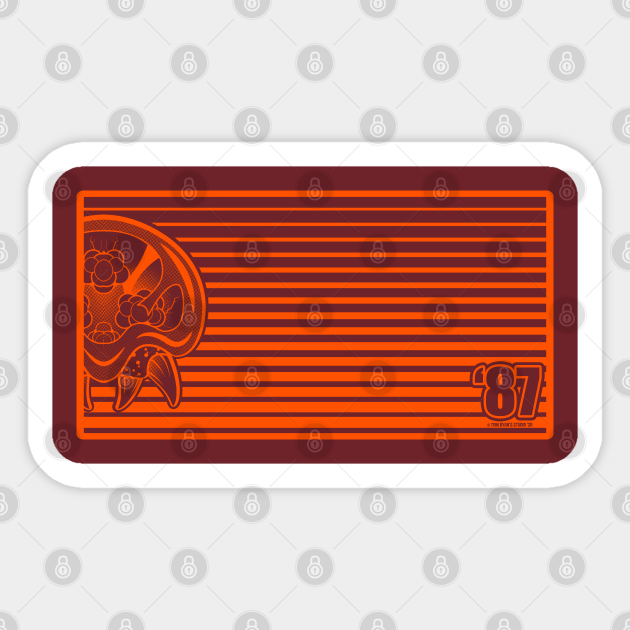 Class of 87 - Metroid - Sticker | TeePublic