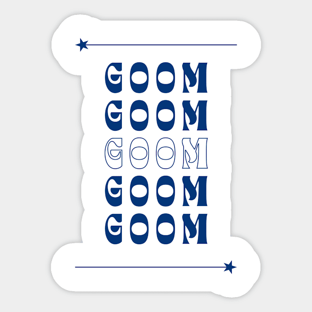 GOOM GOOM - Oak Mountain - Sticker | TeePublic