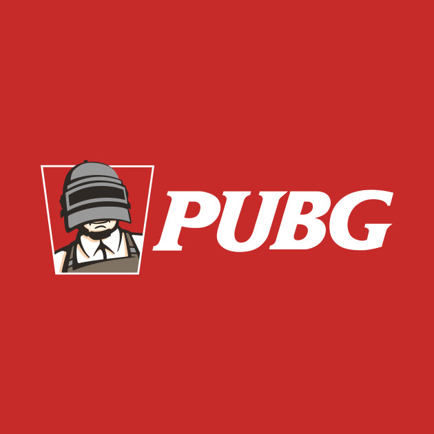 PUBG Chicken red background - Pubg - T-Shirt | TeePublic