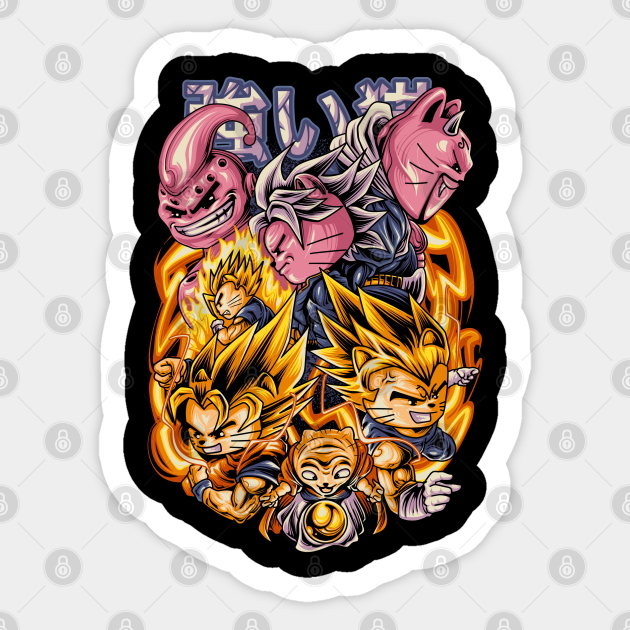 Majin cats - Cat - Sticker | TeePublic