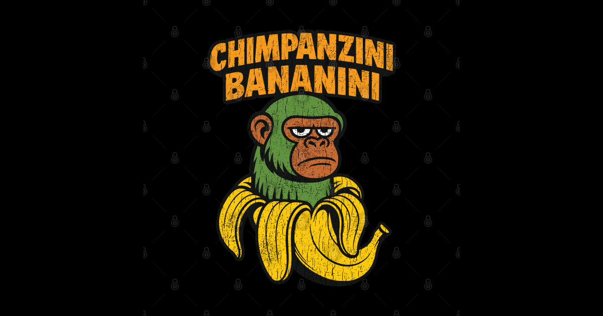 Chimpanzini Bananini Italian Brain Rot Stupid Meme - Chimpanzini ...