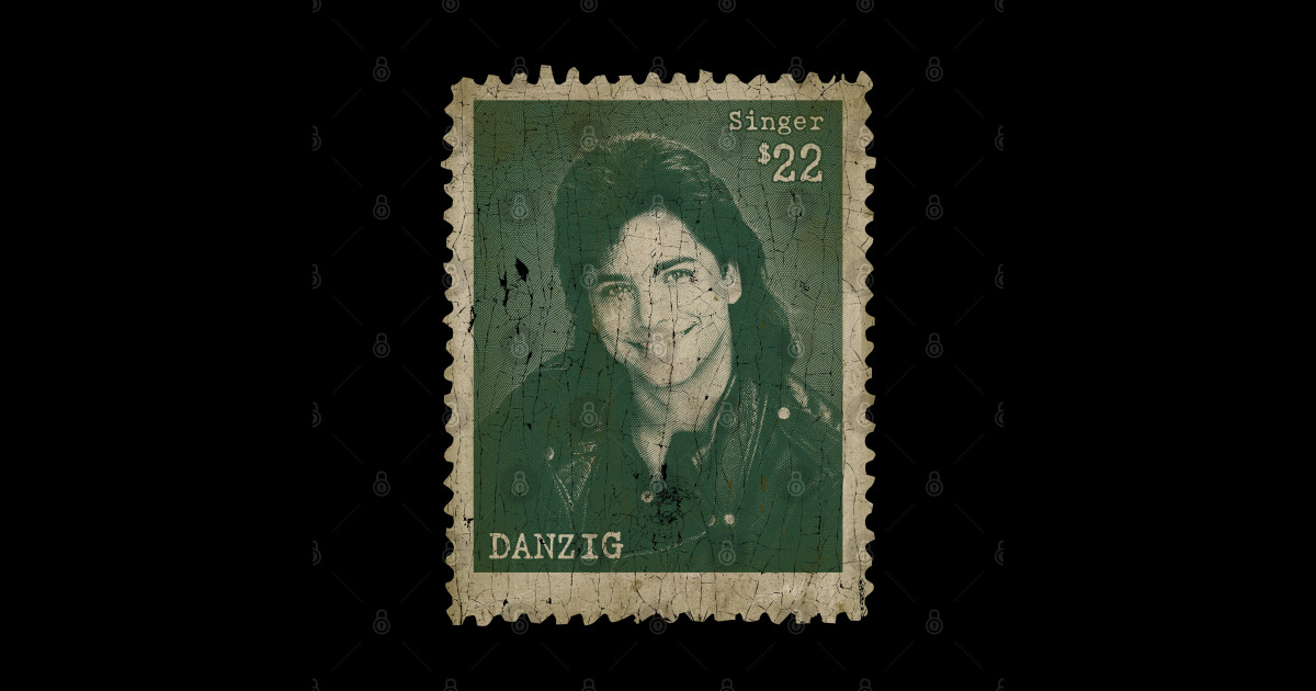 Danzig Engraved Style - Danzig - Sticker | TeePublic