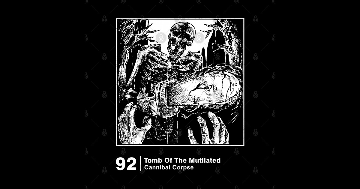 Tomb Of The Mutilated // Vintage Fanart Tribute - Cannibal Corpse ...