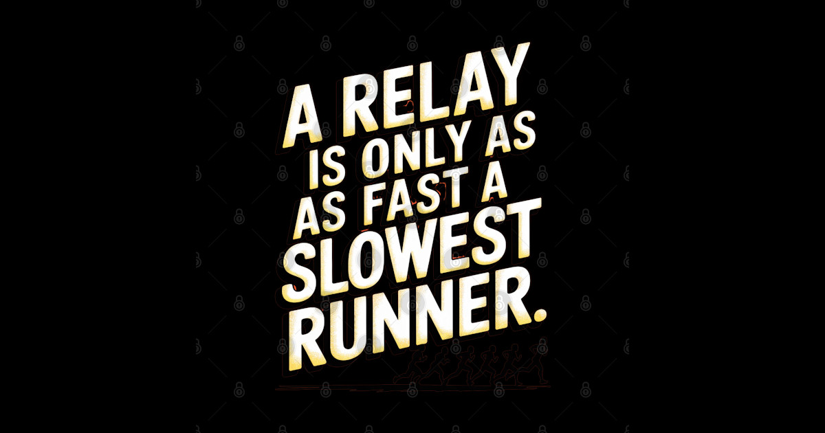 Relay Race - Relay - Sticker | TeePublic