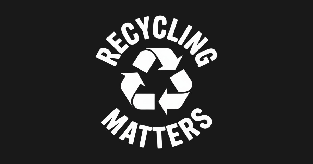 Earth Day Recycle matters Logo Recycling - Earth Day Recycle Matters ...