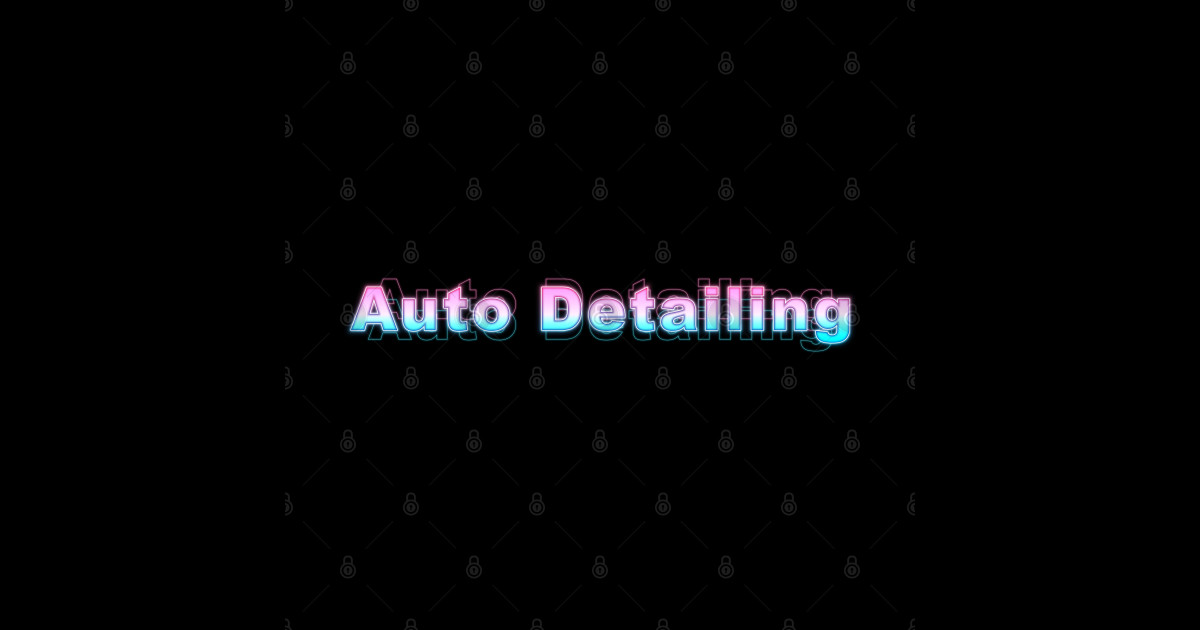 Auto Detailing - Auto Detailing - Sticker | TeePublic