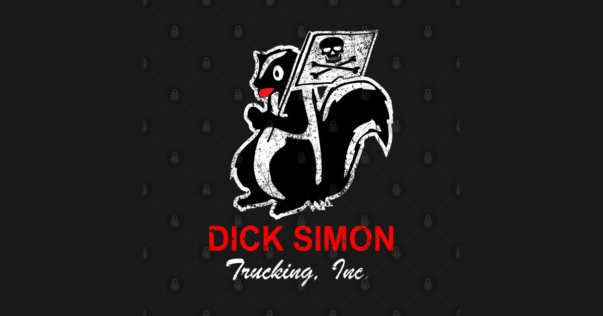 Vintage Dick Simon Skunk - Trucker - T-Shirt | TeePublic