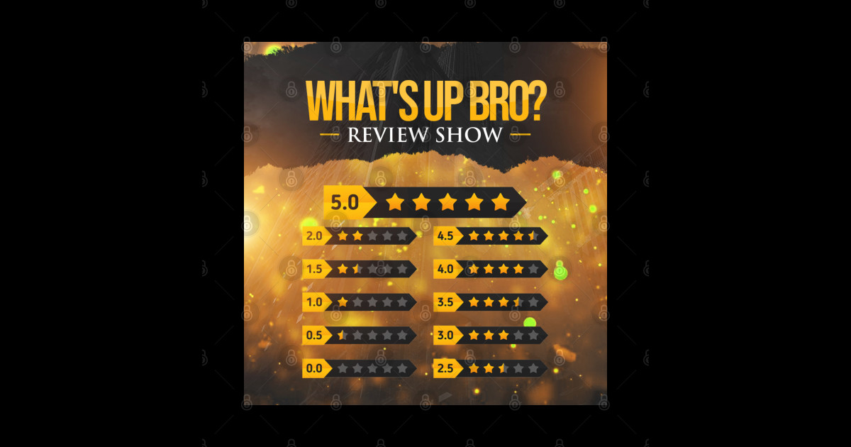 Review Show Logo!!! - Wubs Review Show - Sticker | TeePublic