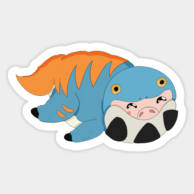 Poogie- Dodo-Ham-A - Poogie - Sticker | TeePublic