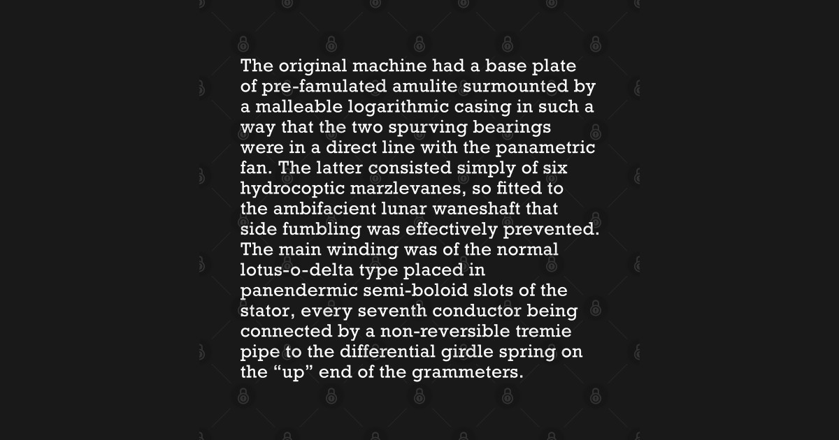 retro-encabulator - Engineering Parody - T-Shirt | TeePublic