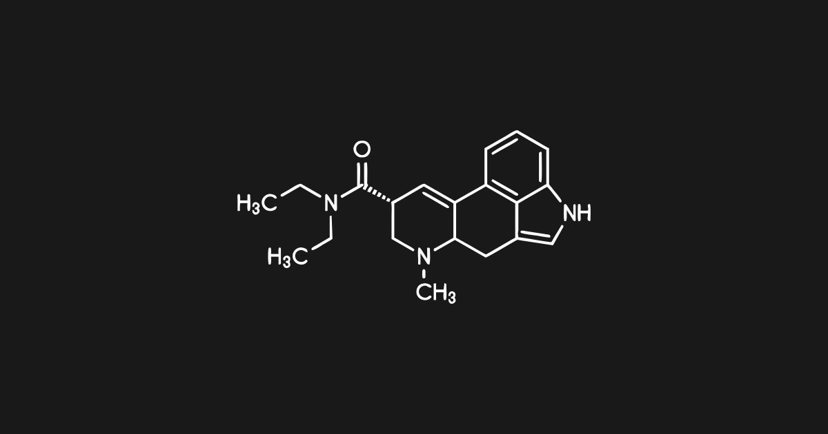 LSD Psychedelic - Funny Drug Molecules Gift - Lsd Psychedelic - T-Shirt ...