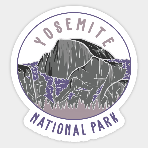 Yosemite National Park - Yosemite - Sticker | TeePublic