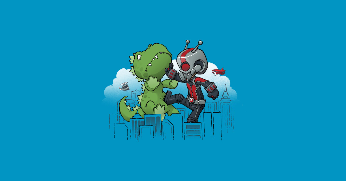 Gi-Ant Attack - Ant Man - T-Shirt | TeePublic