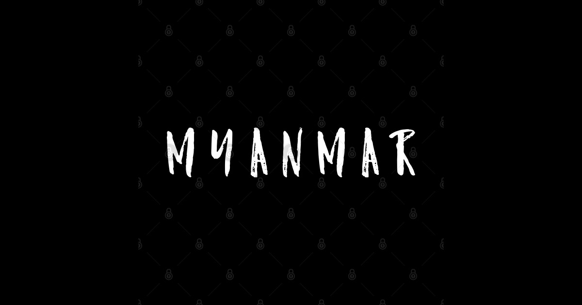 Myanmar - Myanmar - Sticker | TeePublic