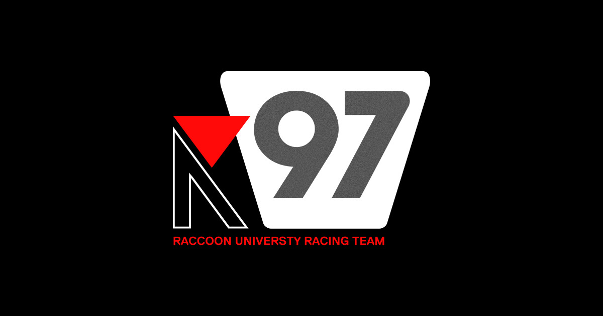 Raccoon Racing - Video Game - Sticker | TeePublic