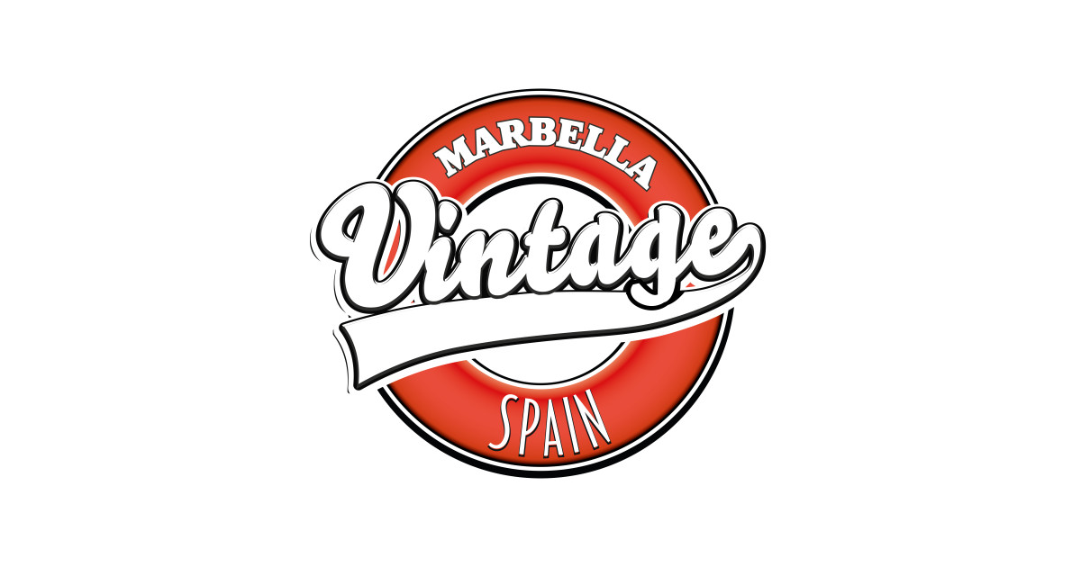 Marbella Spain vintage logo - Marbella Spain Vintage Logo - T-Shirt ...