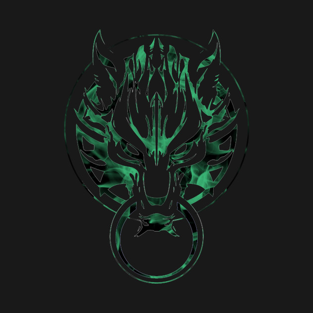 Fenrir - Final Fantasy 7 - Tapestry | TeePublic