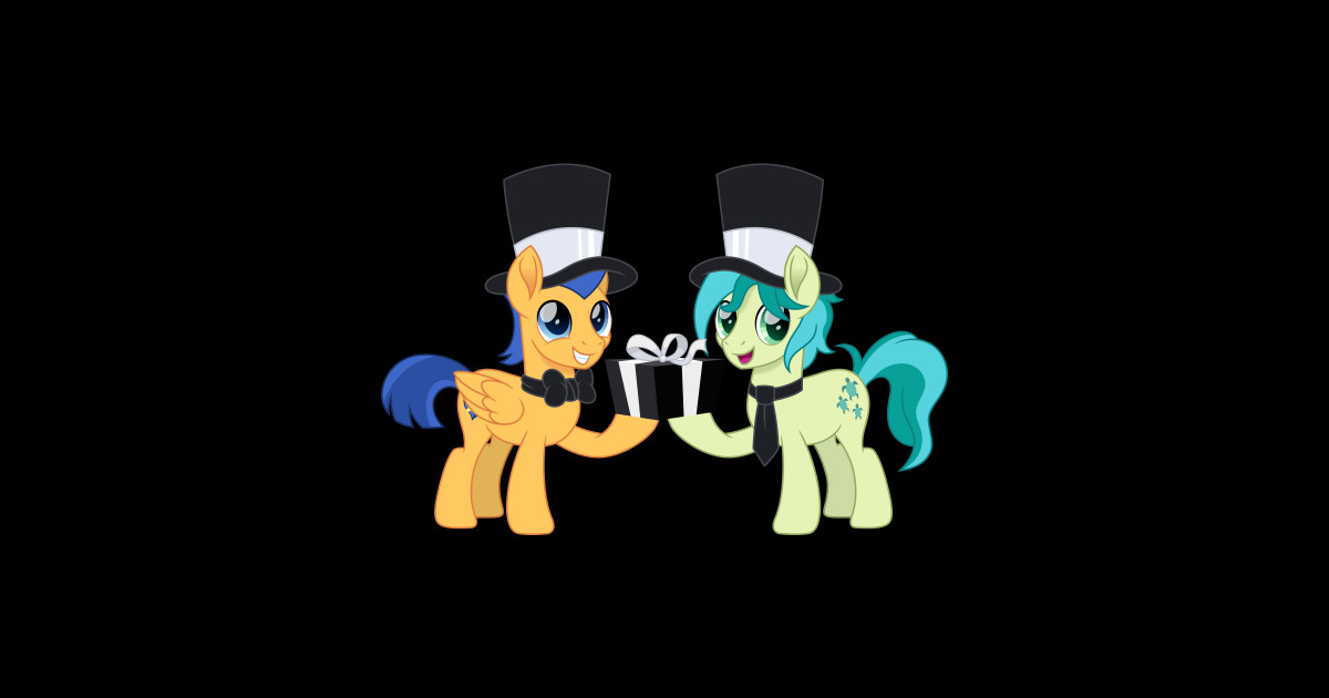 Flash Sentry and Sandbar happy birthday - My Little Pony - Sticker ...