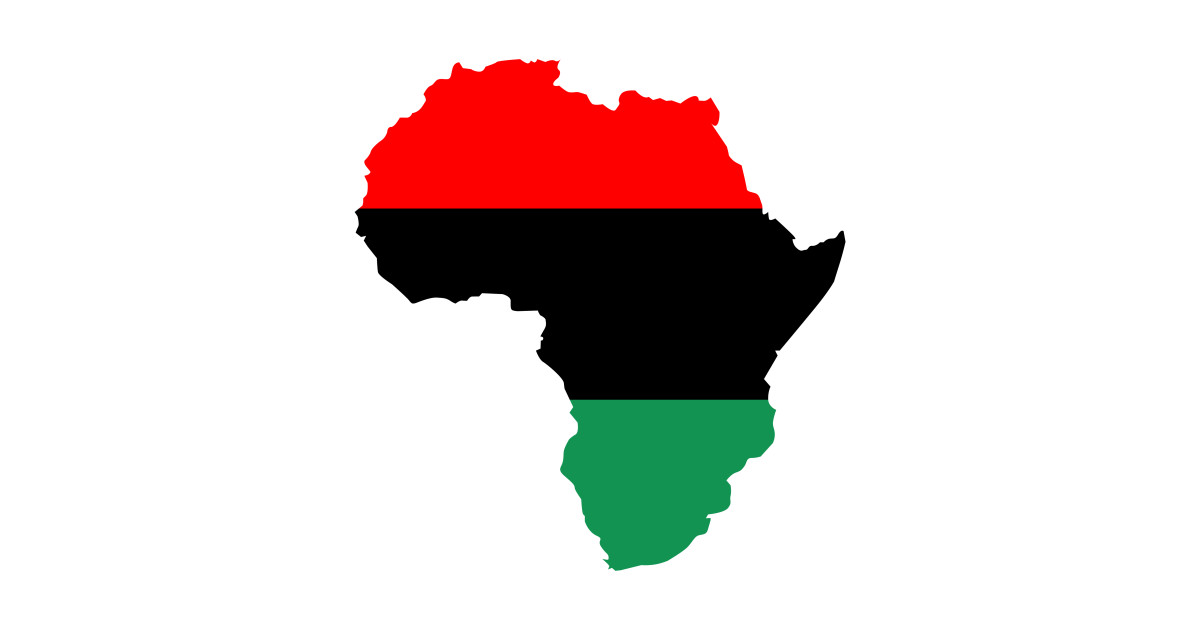 Pan-African flag - Pan African Flag - Sticker | TeePublic