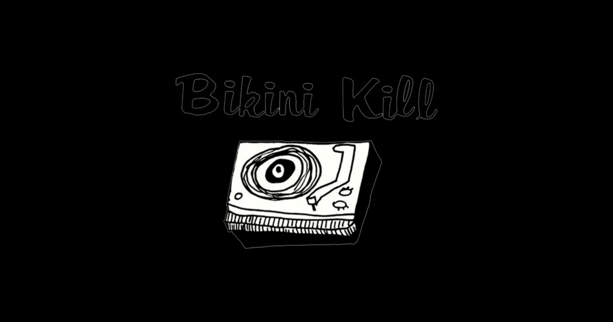 Bikini kill logo - Bikini Kill - Sticker | TeePublic