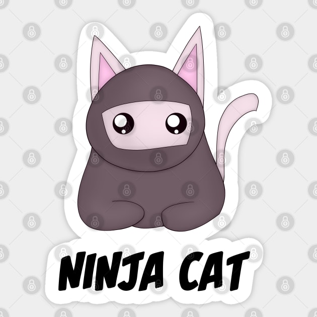 how to draw cute ninja cat