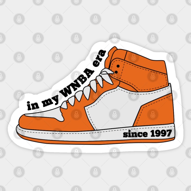 womens basketball era - Wnba - Sticker | TeePublic
