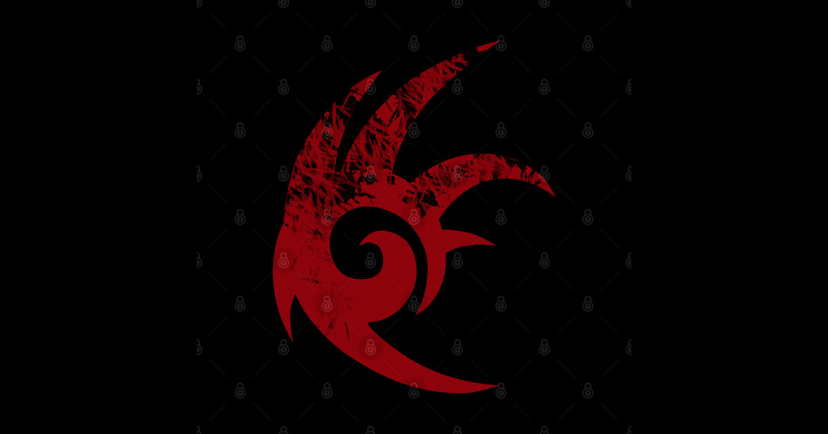 Shadow the Hedgehog Symbol Black Splatter - Shadow The Hedgehog ...