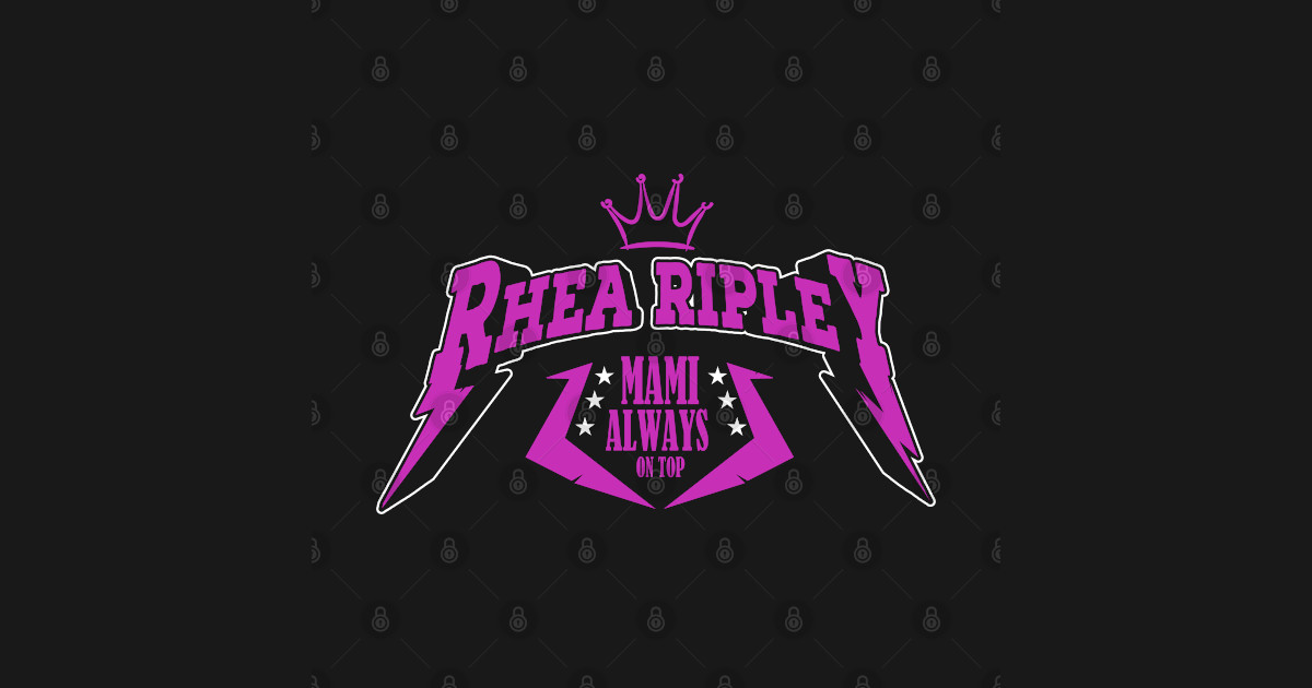 rhea ripley mami always on top fan art design - Rhea Ripley - T-Shirt ...