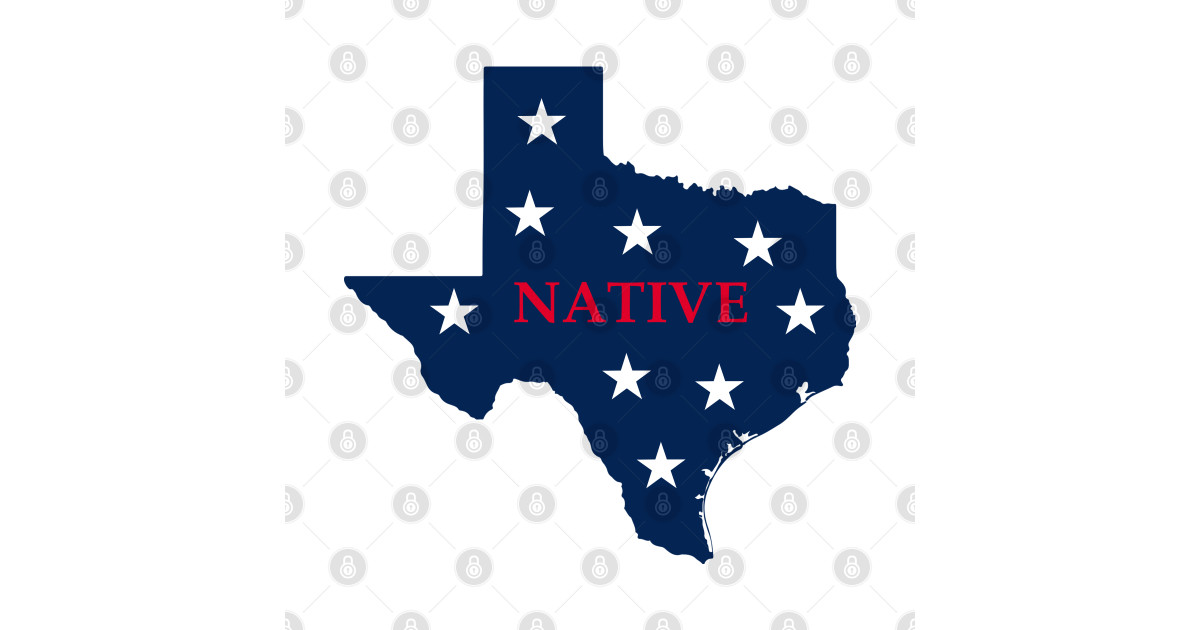 Texas Native - Texas State - T-Shirt | TeePublic