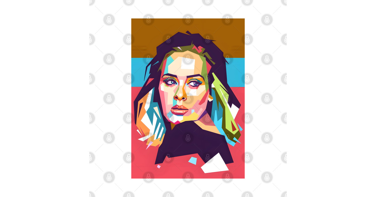 Adele Laurie Blue Adkins Wpap Style - Adele Laurie - T-Shirt | TeePublic