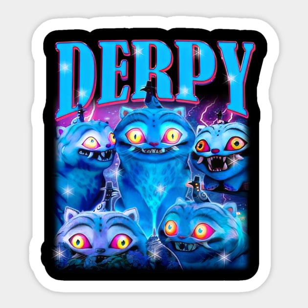 Tiger Derpy Kpop Demon Hunters - Kpop Demon Hunter - Sticker | TeePublic
